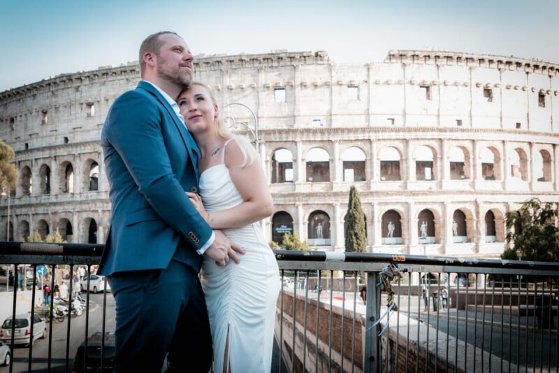 Rome: Custom Photoshoot Outside the Colosseum - Highlights of the Photoshoot