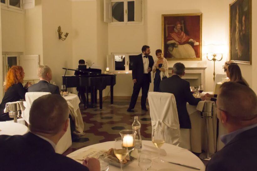 Rome: Dinner and Opera Performance at Palazzo Pamphili - Key Points