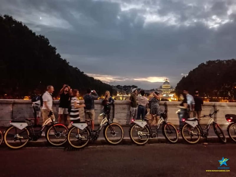 Rome: E-Bike Sunset Tour with Pizza Option - FAQ