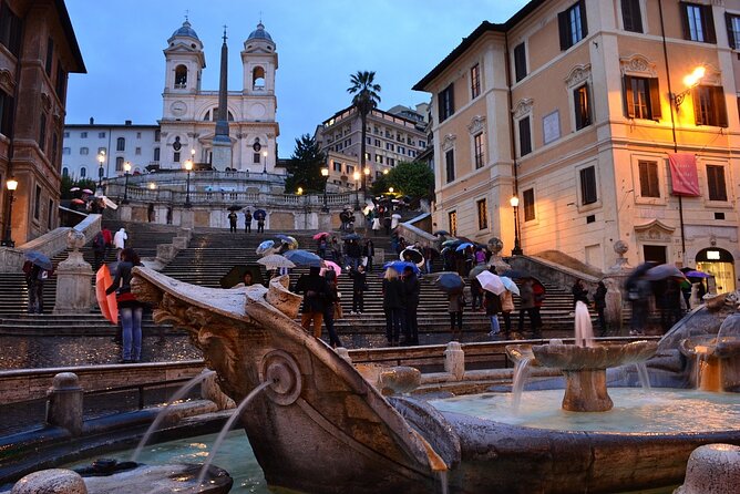 Rome Evening Panoramic Walking Tour Including Trevi Fountain and Spanish Steps - What to Expect from the Experience