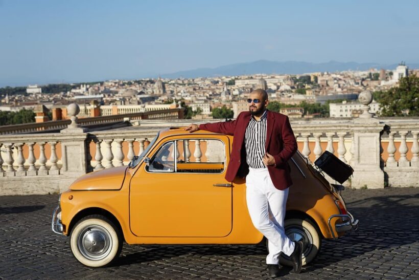 Rome Fiat 500 Tour with Professional Photoshoot - Key Points