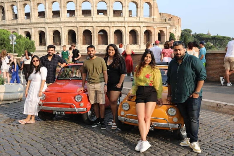 Rome: Fiat 500 Vintage City and Photo Tour - Introduction
