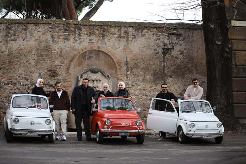Rome: Fiat 500 Vintage City and Photo Tour - FAQ