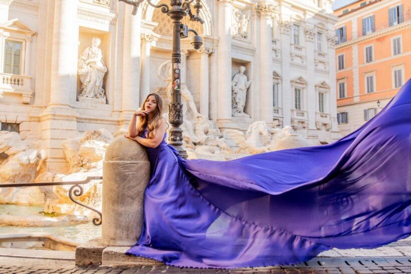 Rome: Flying Dress Photoshoot at Trevi Fountain - Who Will Love This?