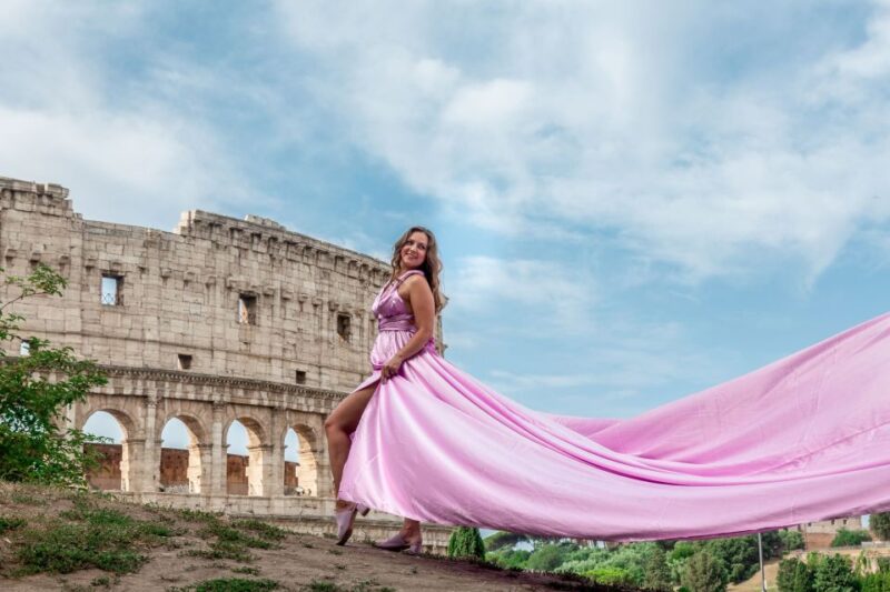 Rome: Flying Dress Professional Photoshoot - Key Points