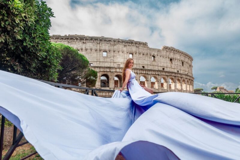 Rome: Flying Dress Professional Photoshoot - Practical Considerations