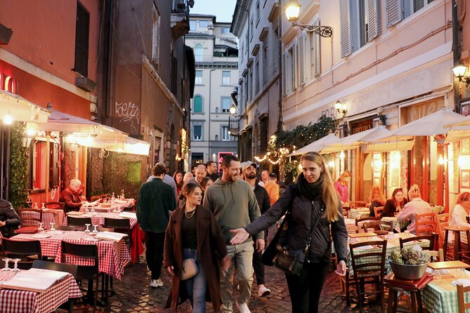 Rome Food Tour: Hidden Gems of Trastevere with Dinner & Wine - The Heart of the Tour: A Traditional Roman Dinner