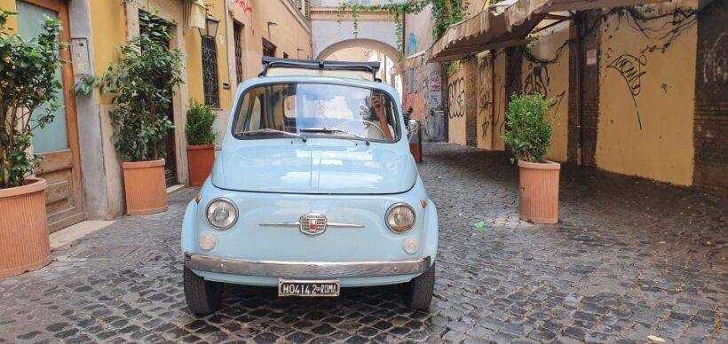 Rome: Full-Day Classic Fiat 500 Rental - FAQ