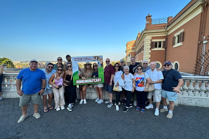 Rome Full Day Private Golf Cart Tour With Hotel Pickup 6 Hours - Explore Major Sights