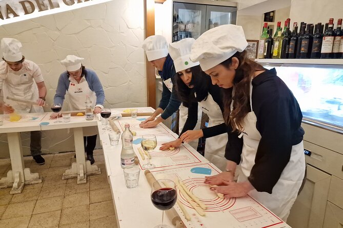 Rome Ghetto: Pasta & Fried Cooking Class With Dinner and Wine - Participant Feedback