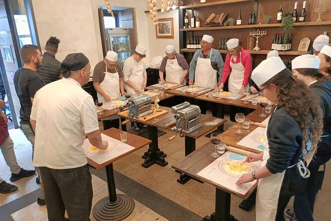 Rome Ghetto: Pasta & Fried Cooking Class With Dinner and Wine - A Memorable Culinary Adventure