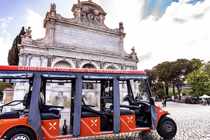 Rome Golf Cart Night Drinks & Bites Tour With Eating Europe - Accessibility and Age Requirements