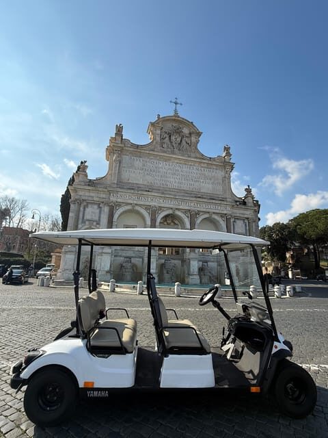 Rome: Golf Cart Sightseeing Tour With Pro Photographer - The Itinerary: Landmarks and Scenic Stops