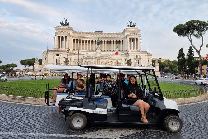 Rome Golf Cart Tour From Villa Borghese Gardens - Meeting and Pickup