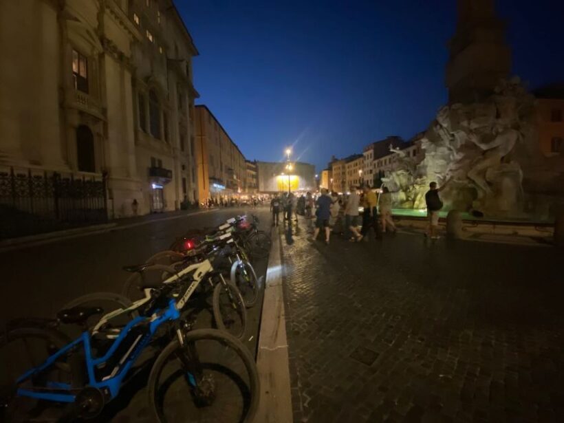 Rome :guided night e-bike tour with typical ice-cream - The Sum Up