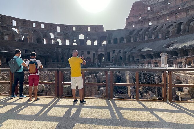 Rome: Guided Tour of Colosseum Arena With Roman Forum Entrance - Exploring the Roman Forum and Palatine Hill