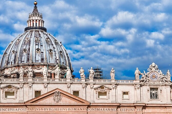 Rome: Guided Tour of St. Peters Dome Climb, Basilica & Vatacombs - Physical Fitness and Dress Code Requirements