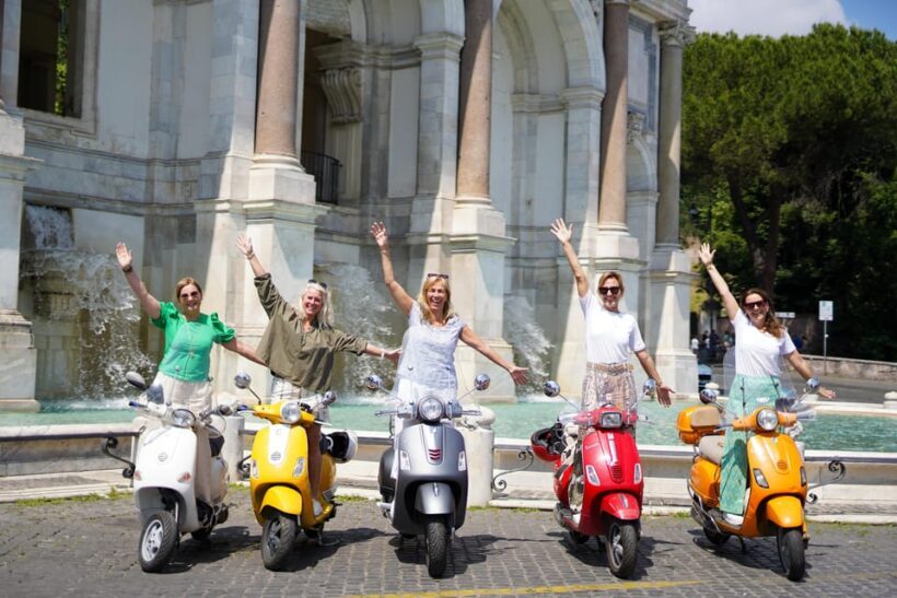 Rome: Guided Vespa Tour with Professional Photoshoot - Practical Tips for Participants