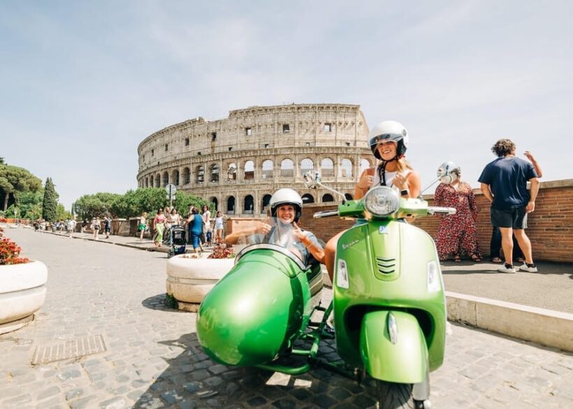 Rome: Highlights & Hidden Gems, Vespa Sidecar Guided Tour - What’s Included and What’s Not