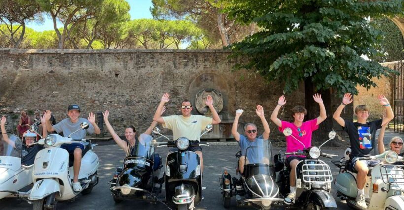 Rome: Highlights Vespa Sidecar Tour with Coffee and Gelato - Key Points