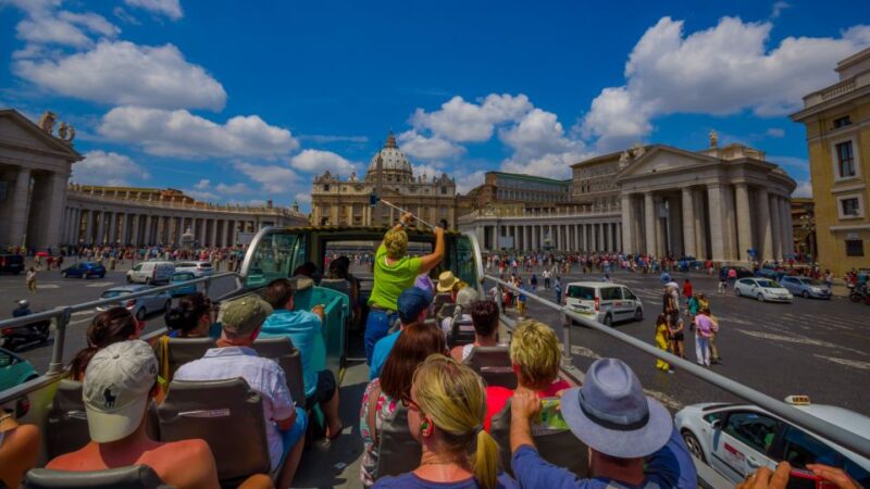Rome: Hop-on-Hop-off Bus with Vatican and Sistine Chapel - Key Points