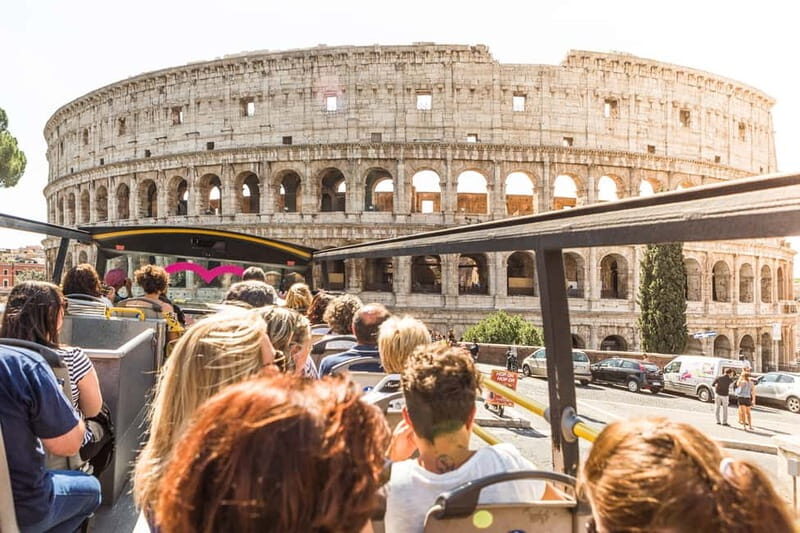 Rome: Hop-on Hop-off Sightseeing Bus Tour with Audioguide - Key Points