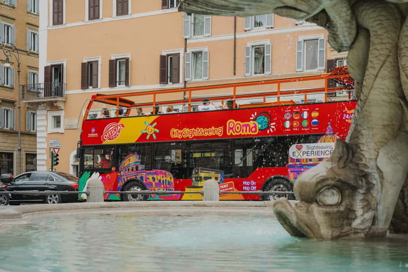 Rome Hop On Hop Off Tour from Civitavecchia by Train - The Stops and Sights