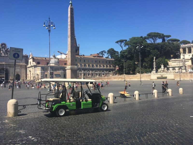 Rome: Imperial City Tour by Golf Cart With Optional Transfer - Key Points