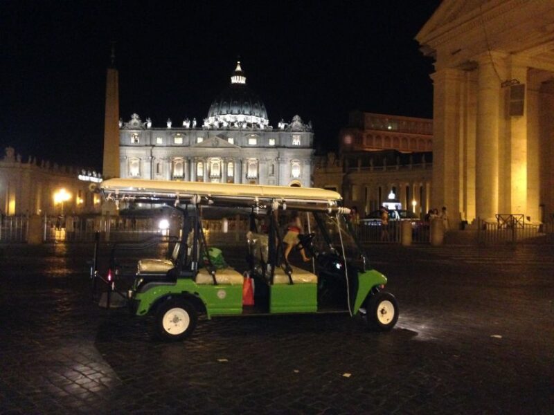 Rome: Imperial City Tour by Golf Cart With Optional Transfer - Itinerary Highlights