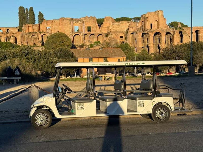 Rome in 3hours with Private Golf Cart tour and food tasting - The Guide and Transportation Experience