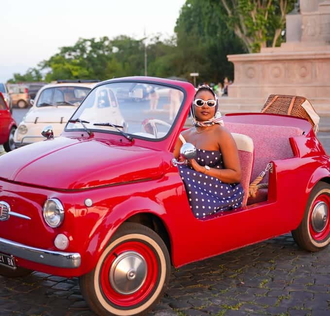 Rome in a Fiat Jolly: Exclusive Vintage Ride & Photo Tour - The Practicalities & What to Keep in Mind