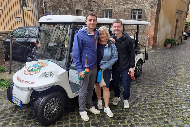 Rome in a Golf Cart Shared tour of Catacomb Ancient Appian - The Value of This Experience