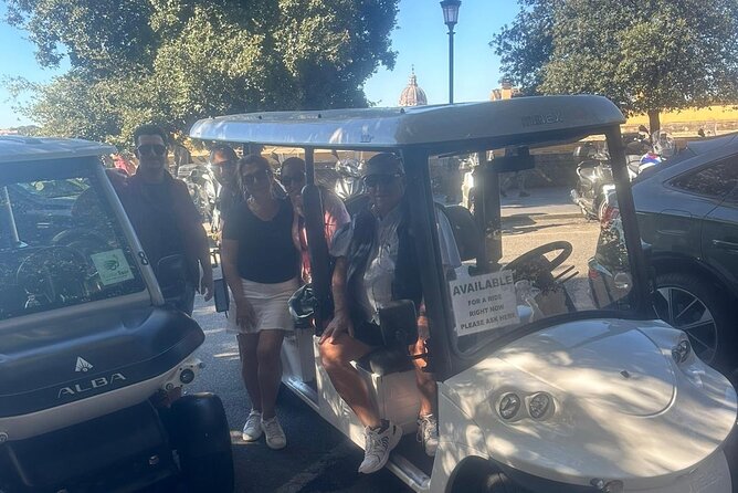 Rome in Golf Car a Private Trip between History and Beauty - FAQs