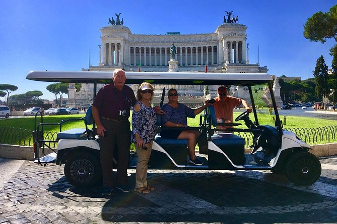 Rome in Golf Cart 4 Hours History & Have Fun - Navigating the Charming Backstreets and Alleyways