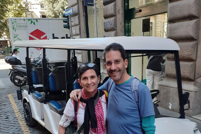 Rome in Golf Cart 4 Hours Private Tour With Pickup From Hotel - Guide Highlights