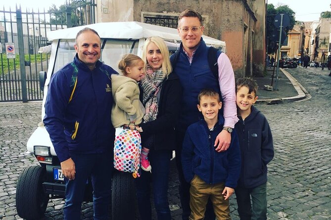 Rome in Golf Cart 4 Hours Private Tour With Pickup From Hotel - Customized Tour Experience