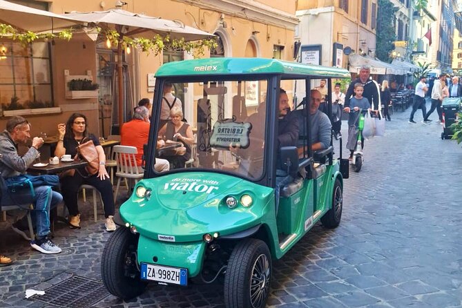 Rome Insider: Golf Cart, Colosseum & Local Tastings - Exploring the Hidden Corners and Local Flavors