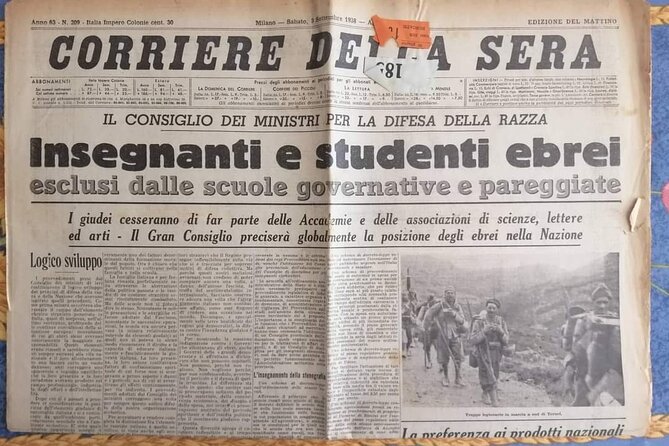 Rome Jewish Ghetto and Great Synagogue Small Group Walking Tour - Key Points