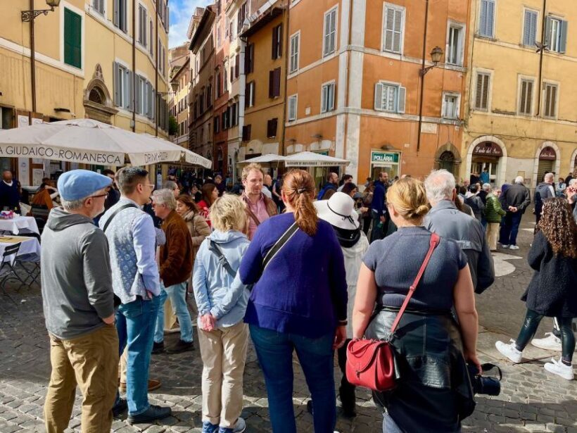 Rome: Jewish Ghetto and Trastevere Tour - Wrapping Up at Piazza Trilussa