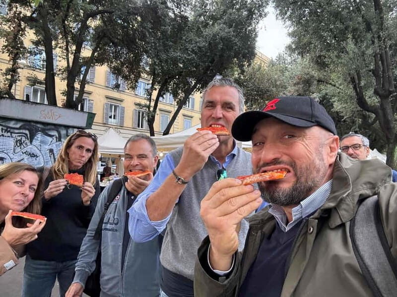 Rome : Market Food Tour including food & drinks - FAQ