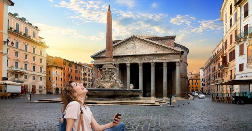 Rome: Monuments Audio Guide with Pantheon, no entry ticket - Key Points