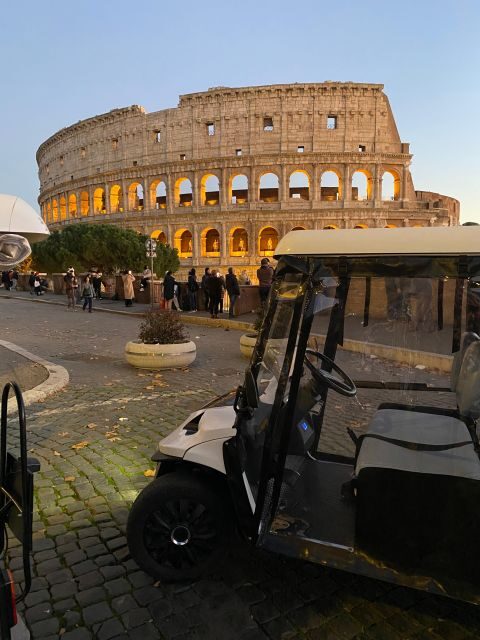 Rome: Night Tour by Golf Cart with Italian Dinner and Gelato - Introduction