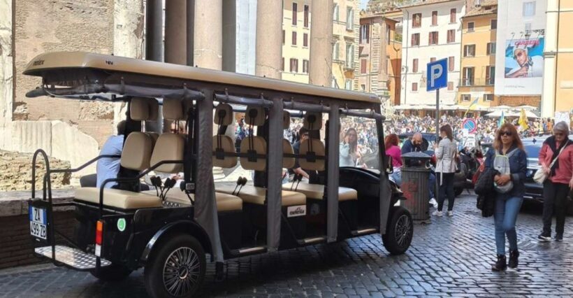 Rome: Night Tour of the City by Golf Cart - Key Points