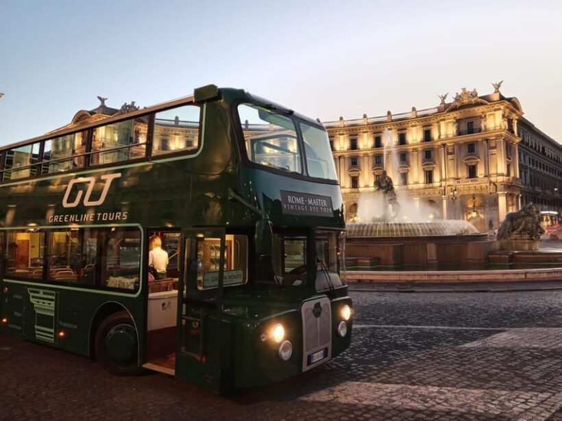 Rome: Nighttime Tour by Open-Top Bus with Tasting Stop - Who Will Love This Tour?
