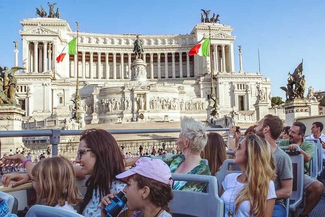 Rome Open Bus 24/48/72 hrs | Colosseum, Roman Forum, Palatine Hill Guided Tour - FAQs
