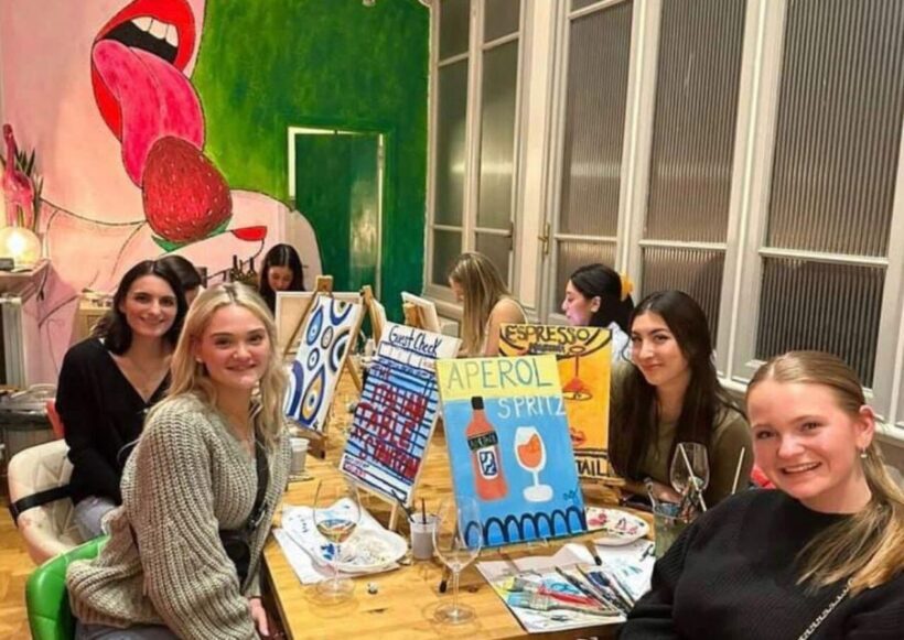 Rome: Paint and Sip Wine class - Authenticity & Experience Highlights