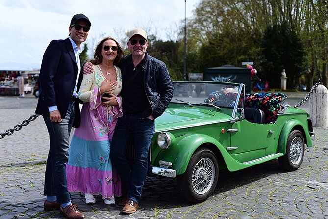 Rome Panoramic Tour by Vintage Classic Cabriolet Car or Vintage Minibus - Inclusions