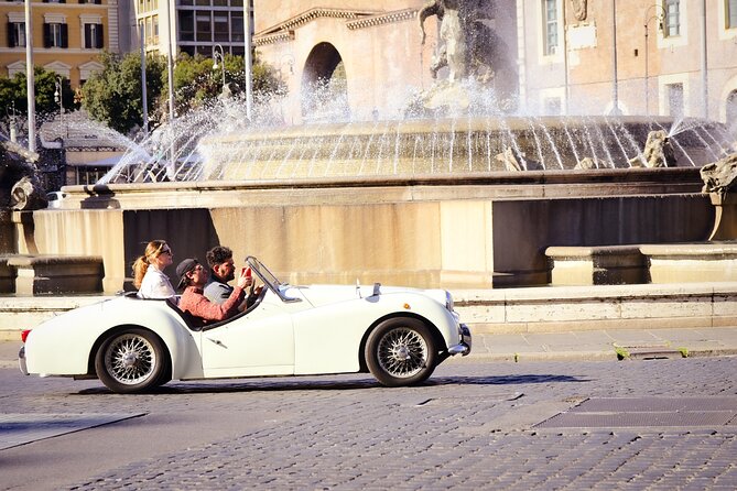 Rome Panoramic Tour by Vintage Classic Cabriolet Car or Vintage Minibus - Accessibility and Participation