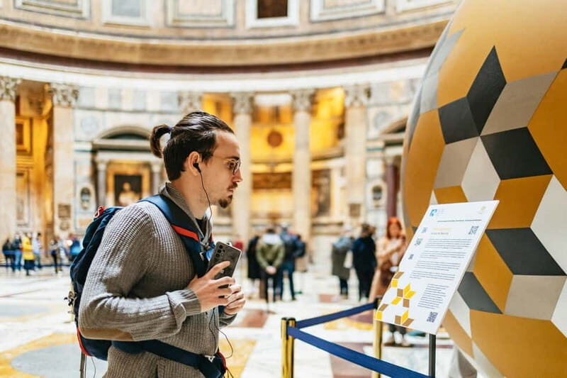 Rome: Pantheon Fast-Track Ticket and Official Audio Guide - Visiting Renaissance and Modern Figures