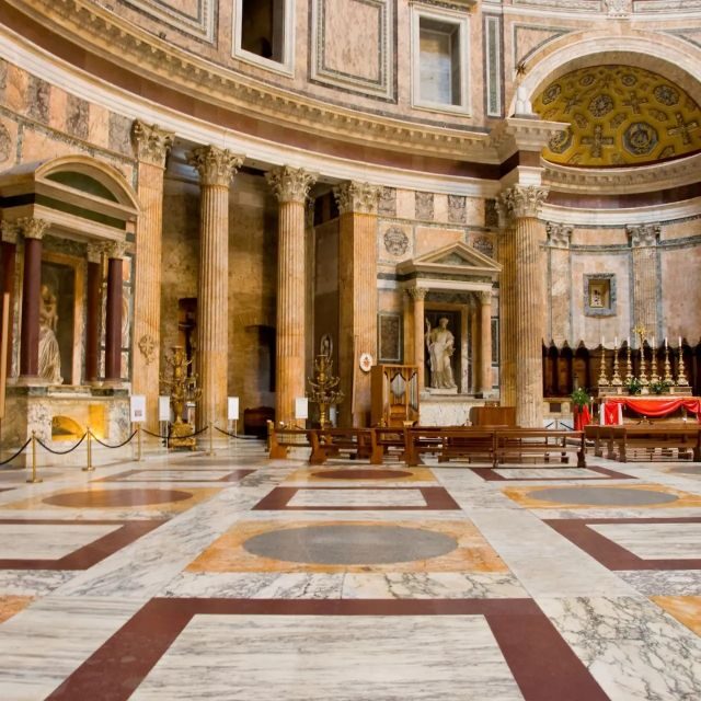 Rome: Pantheon Timeless Marvel Guided Tour with Entry Ticket - Detailed Breakdown of the Itinerary